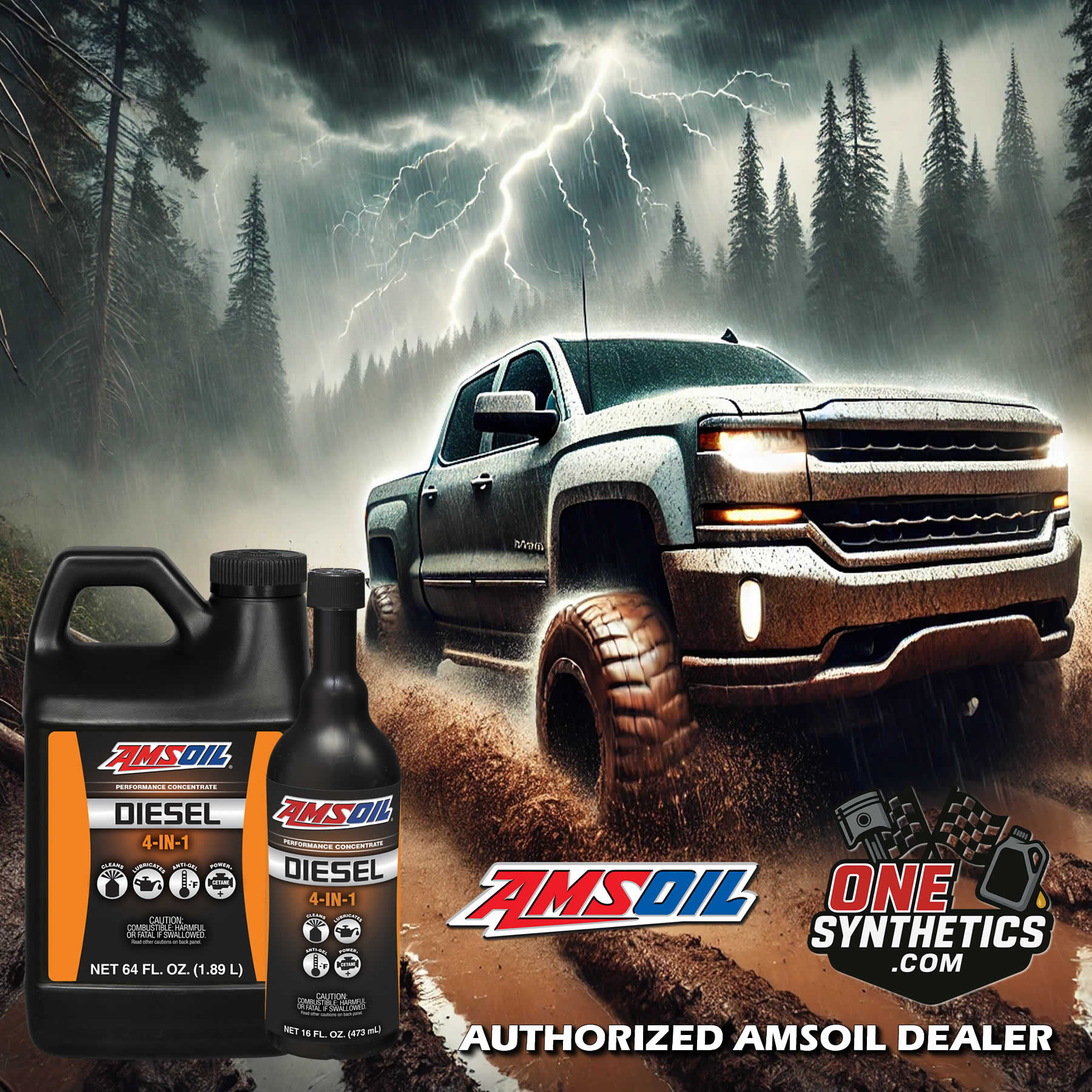 AMSOIL Diesel 4-in-1 Fuel Additive