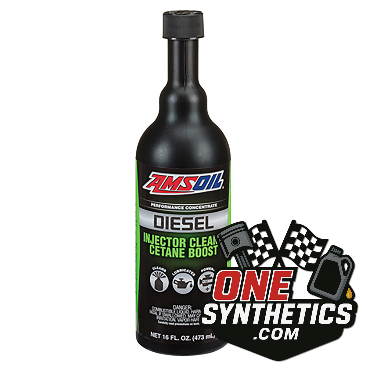 AMSOIL Diesel Injector Clean + Cetane Boost Fuel Additive